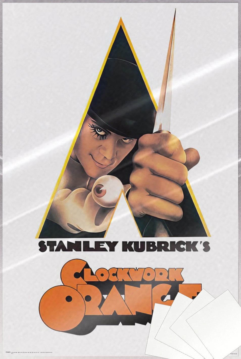 A Clockwork Orange - Movie Poster (Regular Style) (Size: 24" x 36 ...