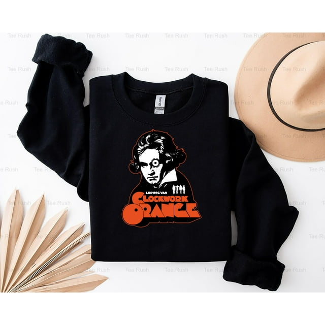 A Clockwork Orange Stanley Kubrick Movie Alex DeLarge Gang,T-Shirt, SW ...