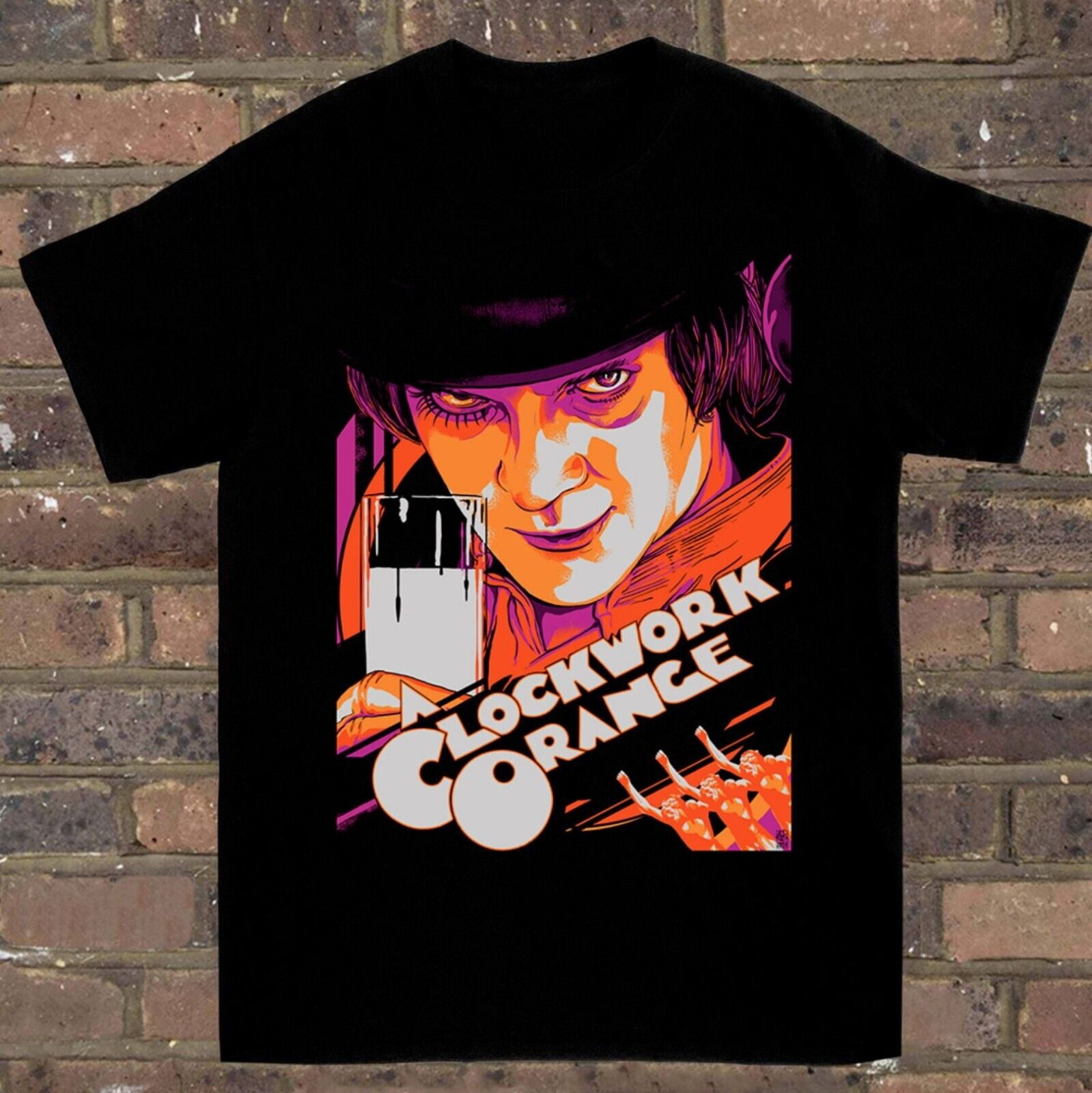 A Clockwork Orange T-shirt Cotton Unisex Tee All Size S-5XL - Walmart.com
