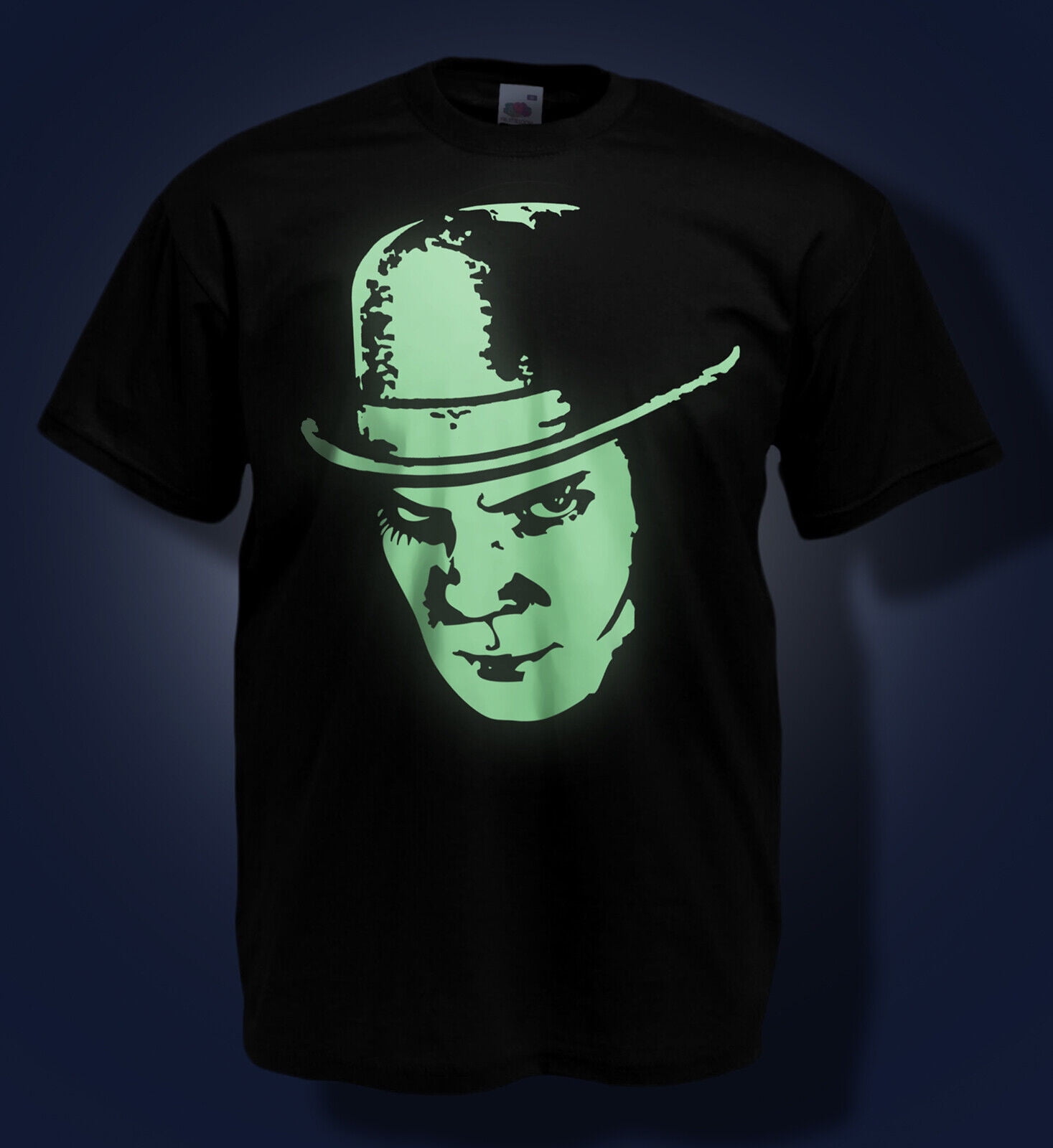 A Clockwork Orange T-shirt - Stanley Kubrick Malcolm Mcdowell GLOW IN ...