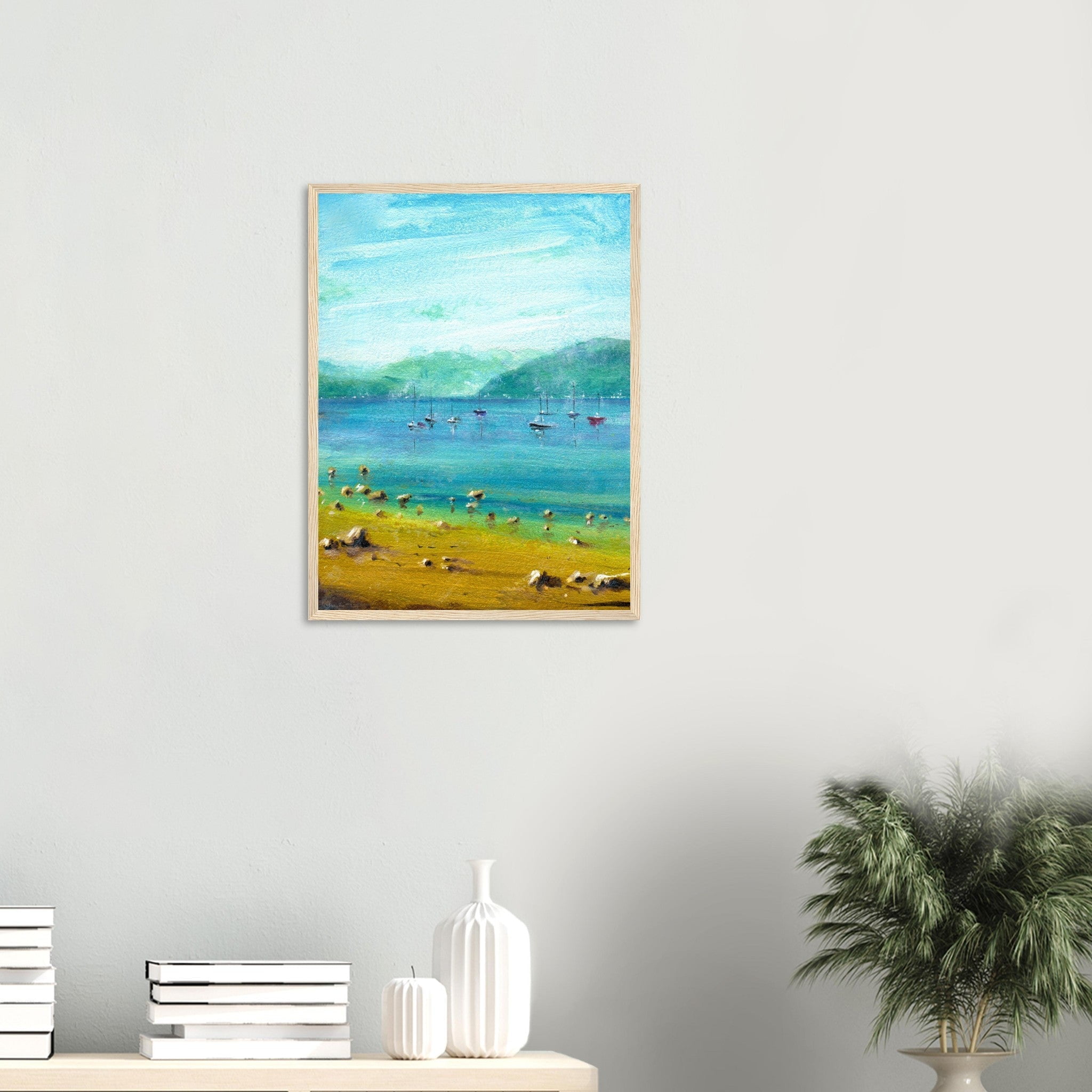 A Clyde Summers Day | Signed Fine Art Prints By Scottish Artist Hunter ...