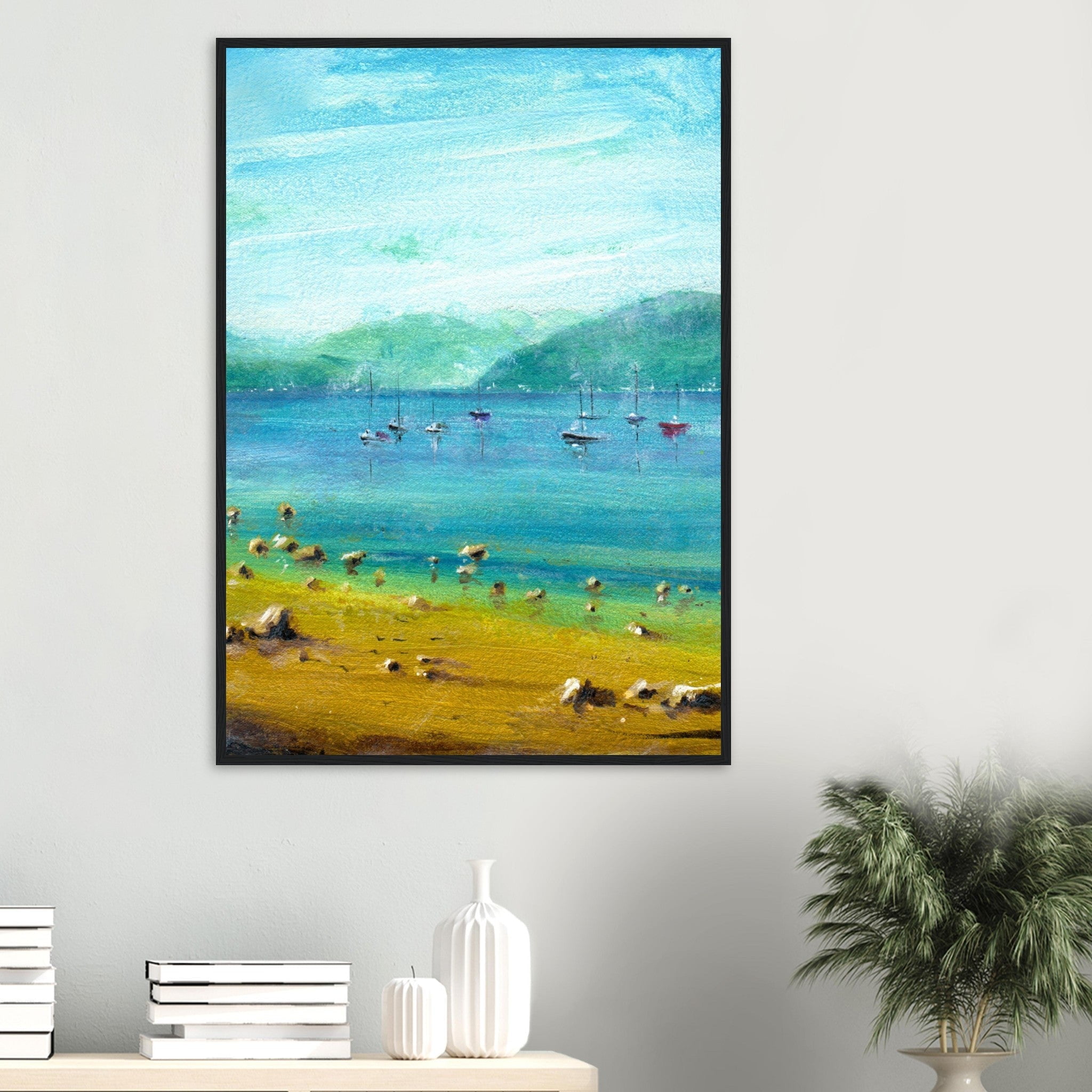 A Clyde Summers Day | Signed Fine Art Prints By Scottish Artist Hunter ...