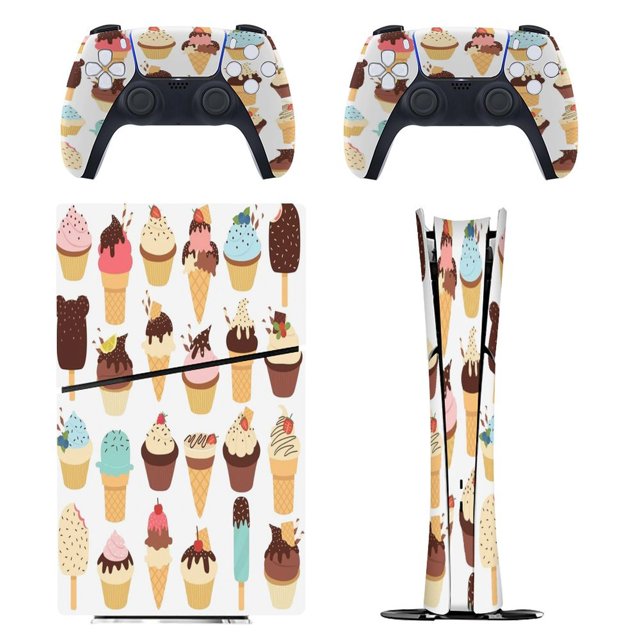 A Collection of Different Ice Creams PS5/PS5 Pro/PS5 Slim Digital Disc ...