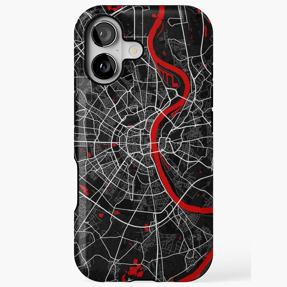 A Cologne City Map Oriental Protective Case for iPhone 11 12 13 14 15 ...