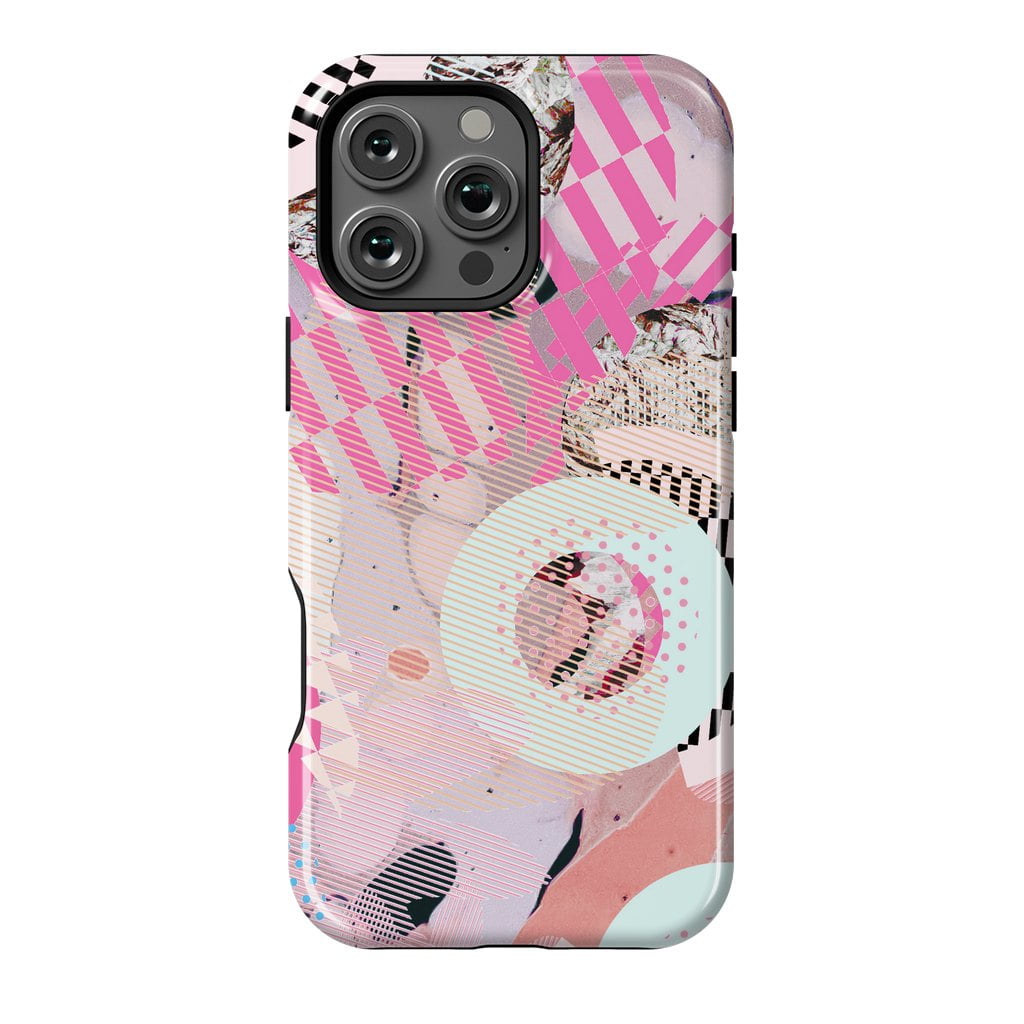 A Colorful Abstract Geometric Memphis Art Deco Themed Tough Case for ...