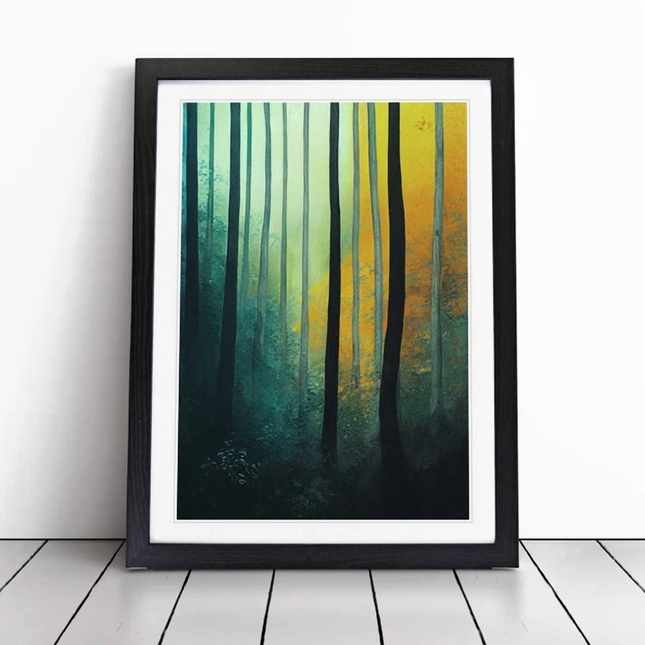 A Colourful Forest No.5 Wall Art Print Poster Home Decor Art Home Decor ...