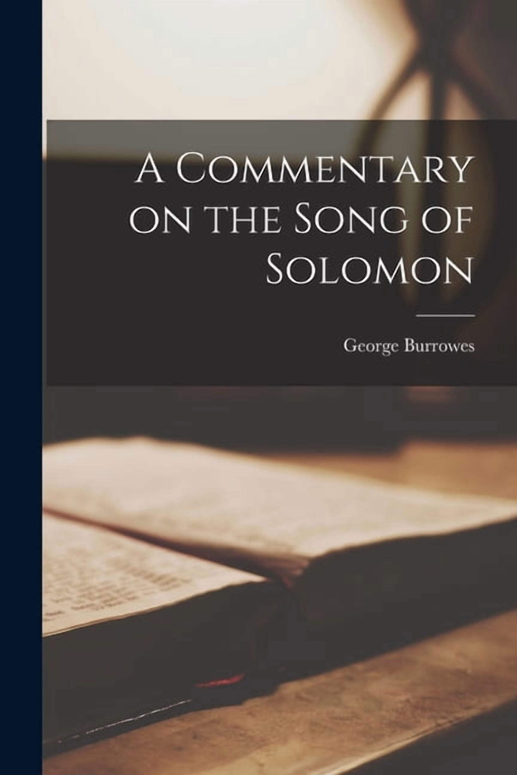 A Commentary on the Song of Solomon (Paperback) - Walmart Business Supplies