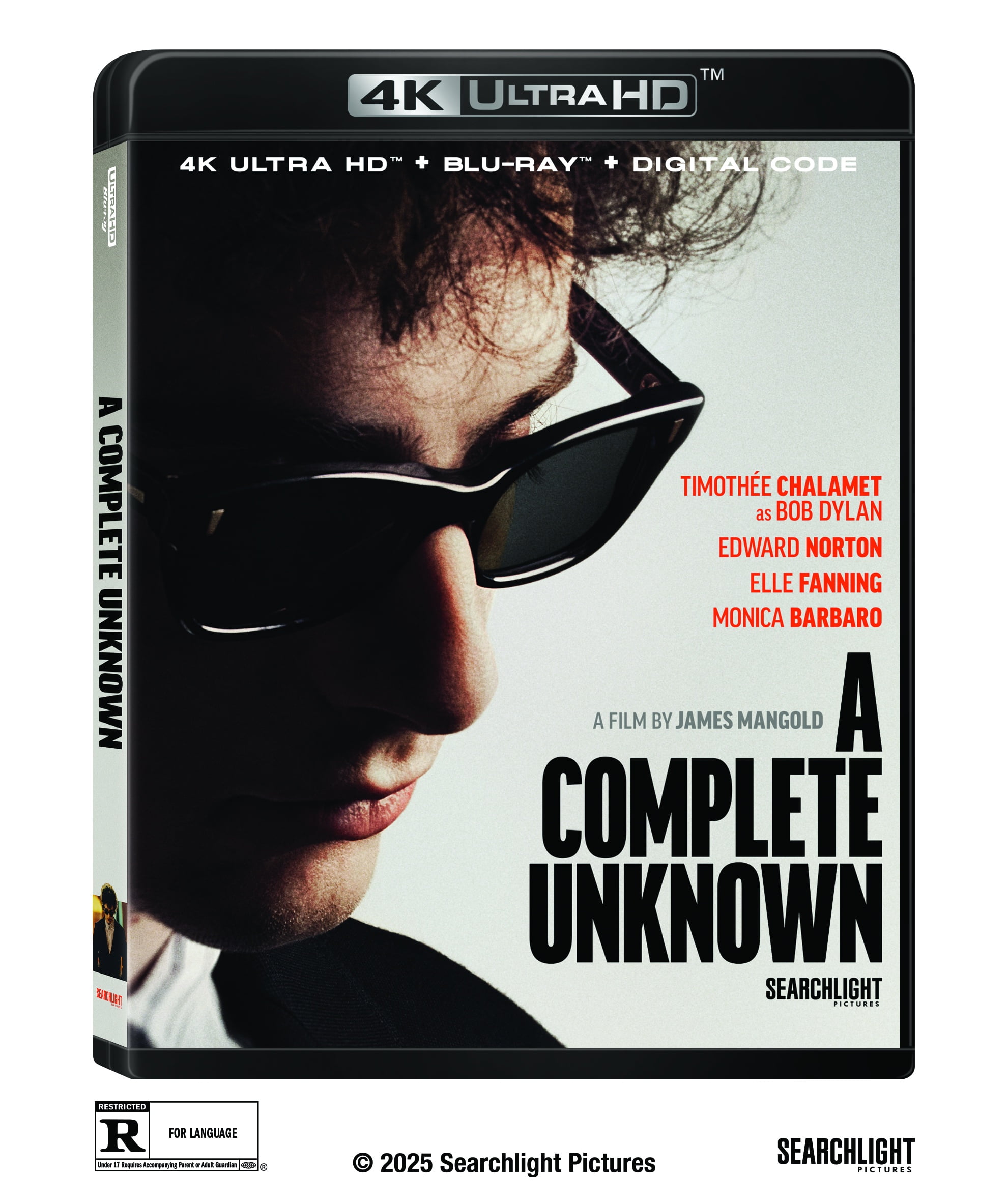 A Complete Unknown (4K Ultra HD + Blu-ray + Digital Copy) Searchlight ...