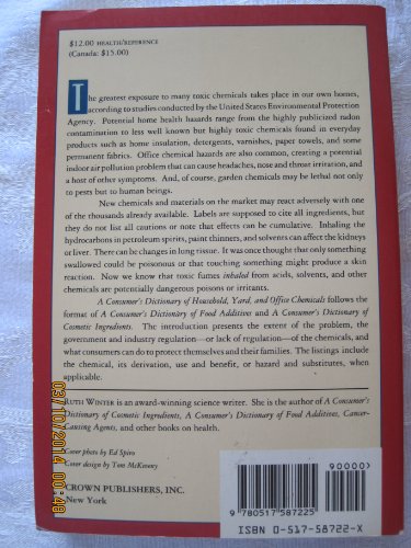 Pre-Owned A Consumer's Dictionary of Household, Yard and Office ...