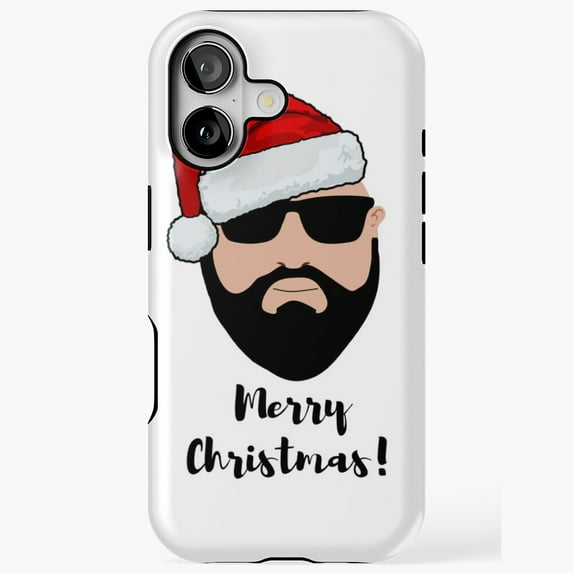 A Cool Cartoon Christmas Grandpa Art Protective Case for iPhone 11 12 ...