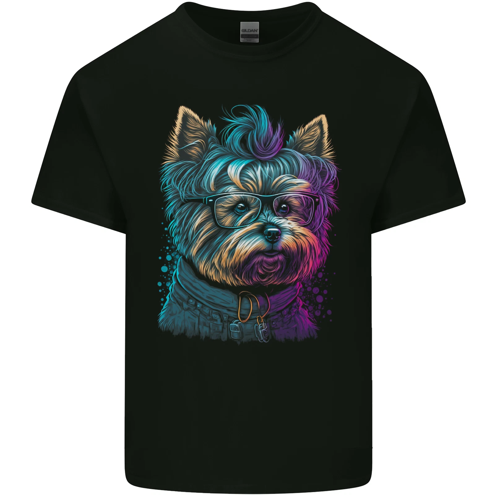 A Cool Yorkie Yorkshire Terrier Female Dog with Sunglasses for a H11532 ...
