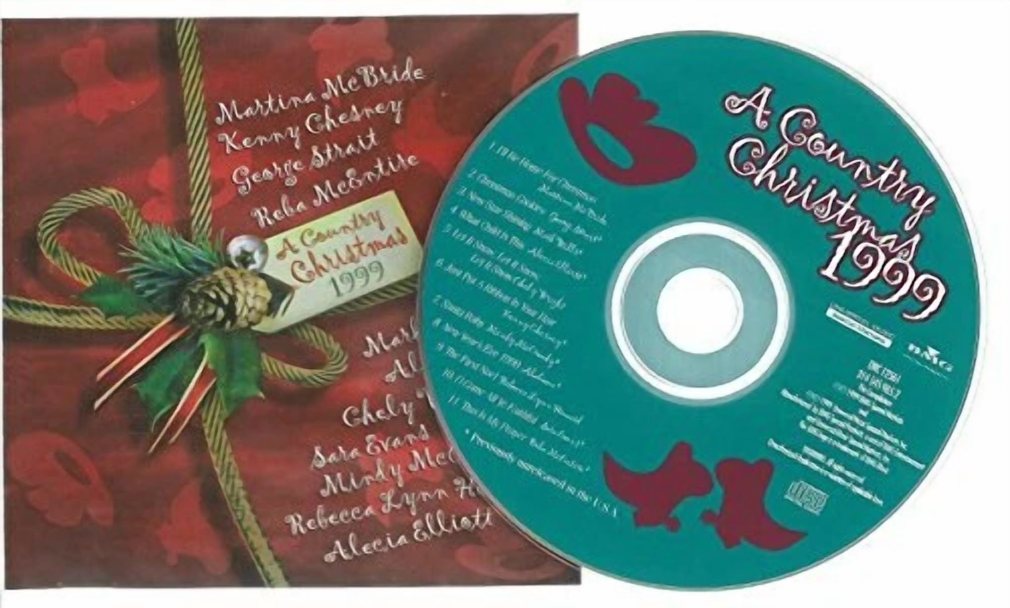 A Country Christmas 1999 - Music CD - - - - Very Good - Audio CD - Disc ...
