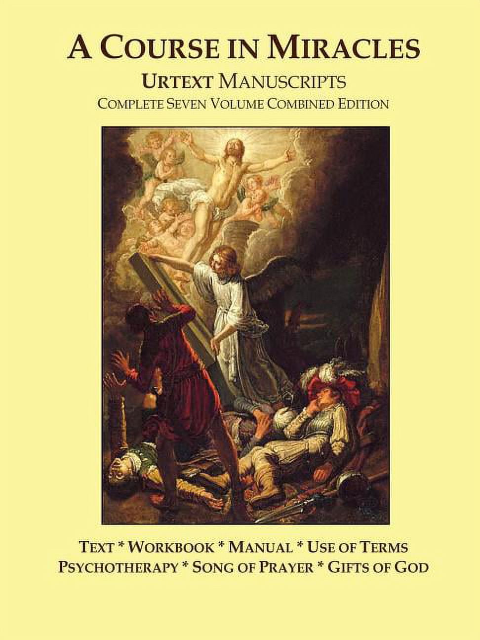 A Course in Miracles Urtext Manuscripts Complete Seven Volume Combined ...