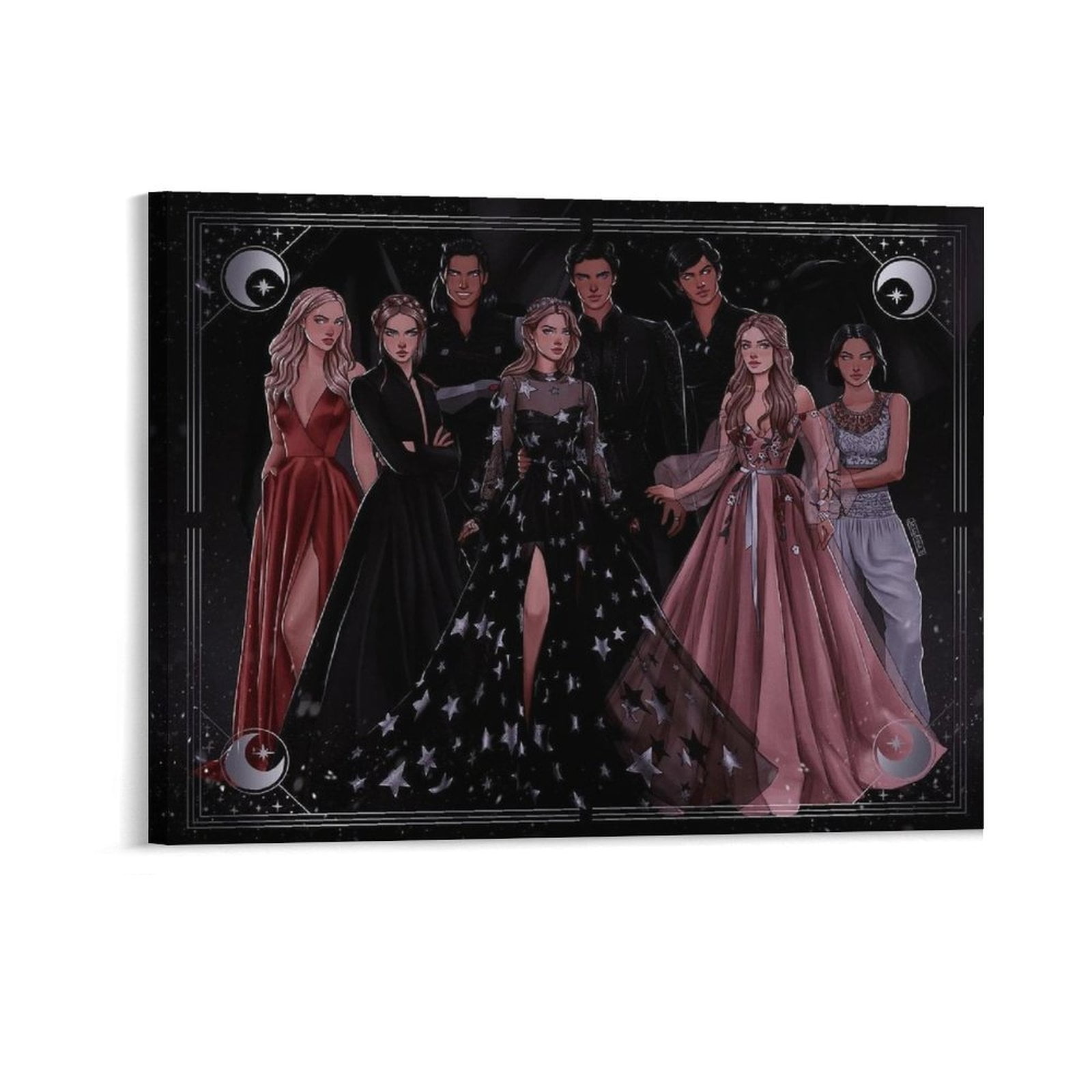 A Court of Thorns And Roses Poster Canvas Painting Creativity Poster ...