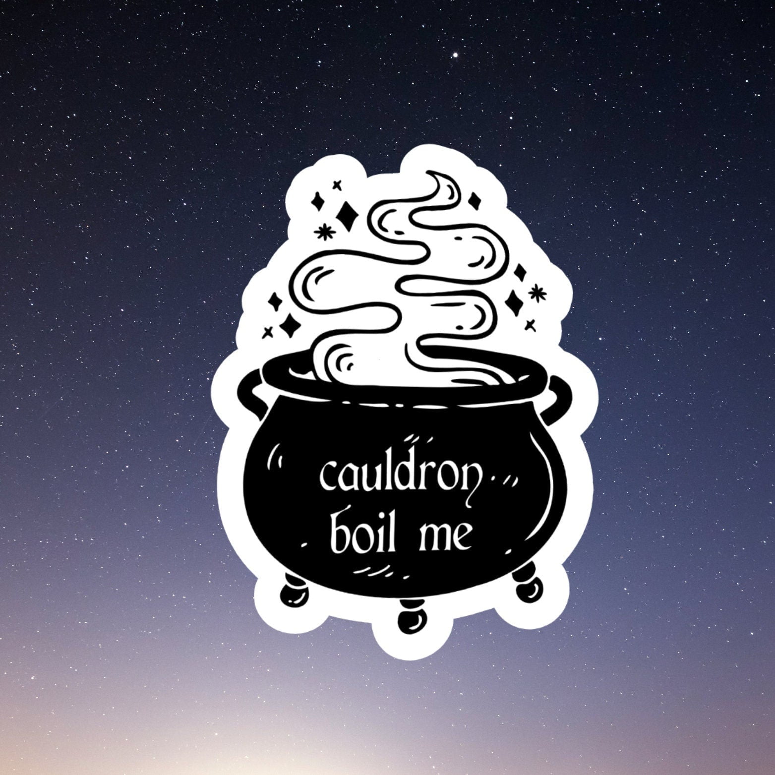 A Court of Thorns and Roses inspired Cauldron Boil Me Waterproof Vinyl ...