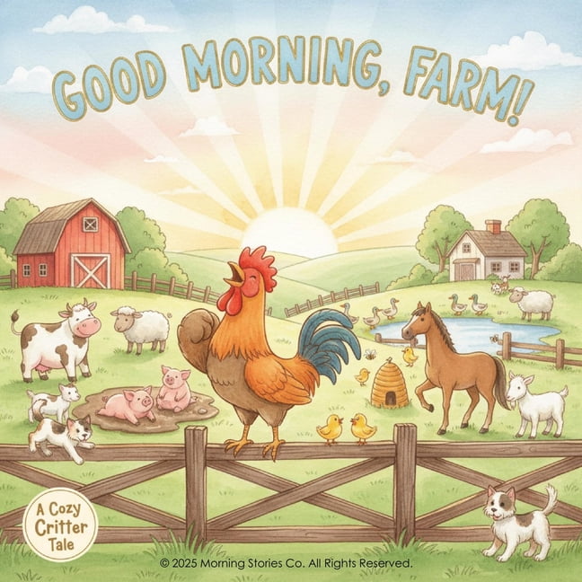 A Cozy Critter Tale Good Morning, Farm!: A Counting Read-Aloud (A Cozy ...