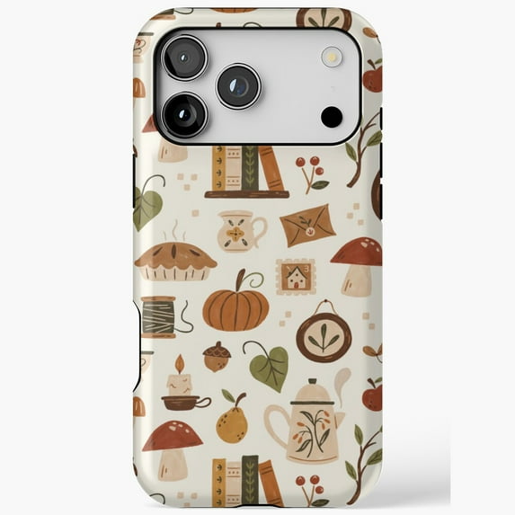 A Cozy Vintage Autumn Themed Seasonal Graphic iPhone 11 through 17 Pro ...