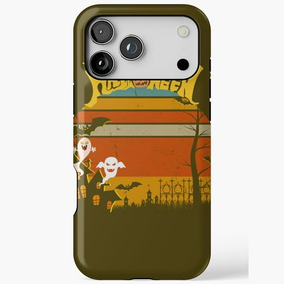 A Creepy Ghost with a Friendly and Cute Expression Case for iPhone 11 ...
