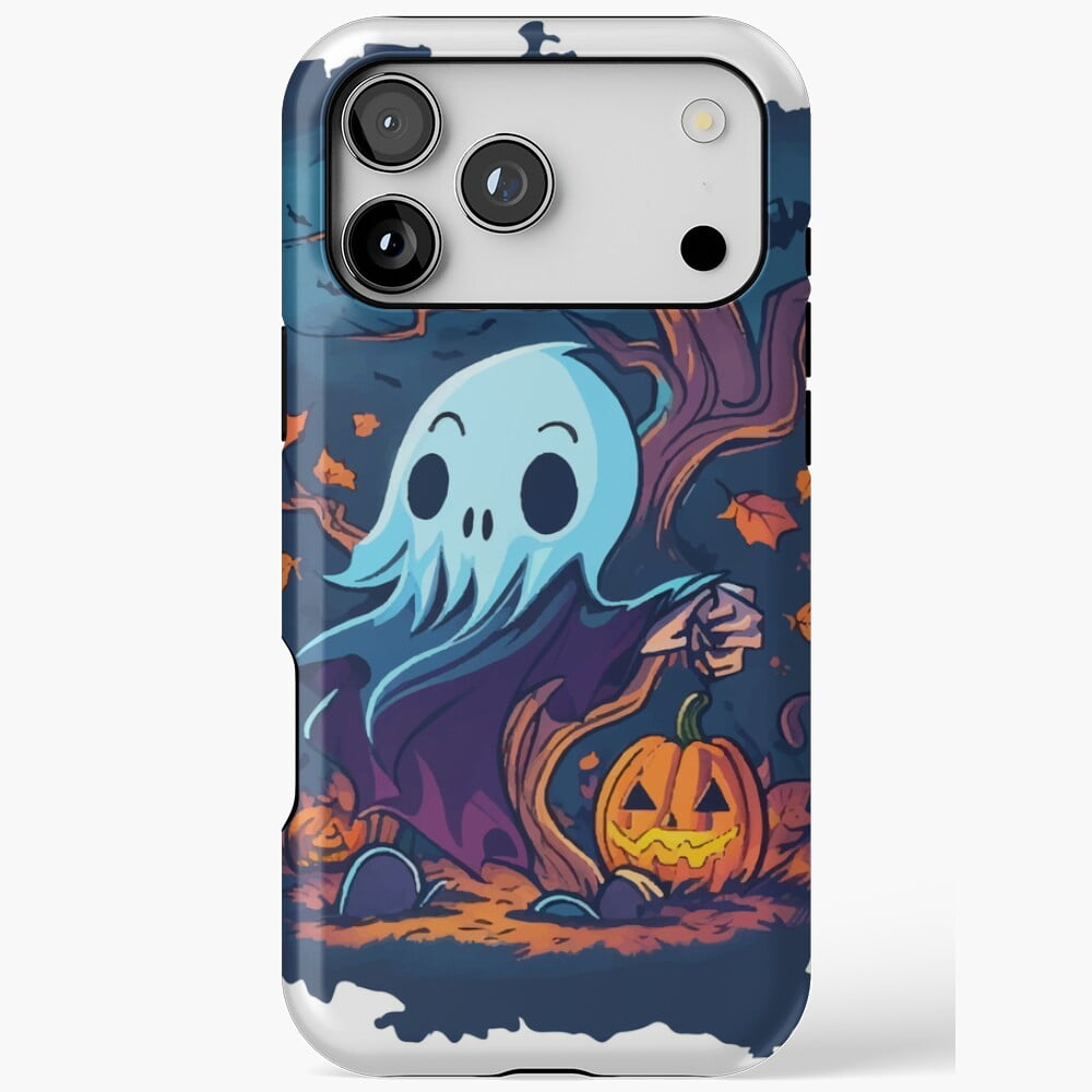 A Creepy Halloween with a Haunted House and a Moon Case for iPhone 11 ...