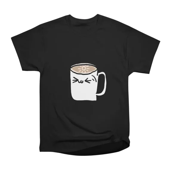 A Cup of Coffee T-Shirt Tee Gift For Him Merch For Her Apparel For ...