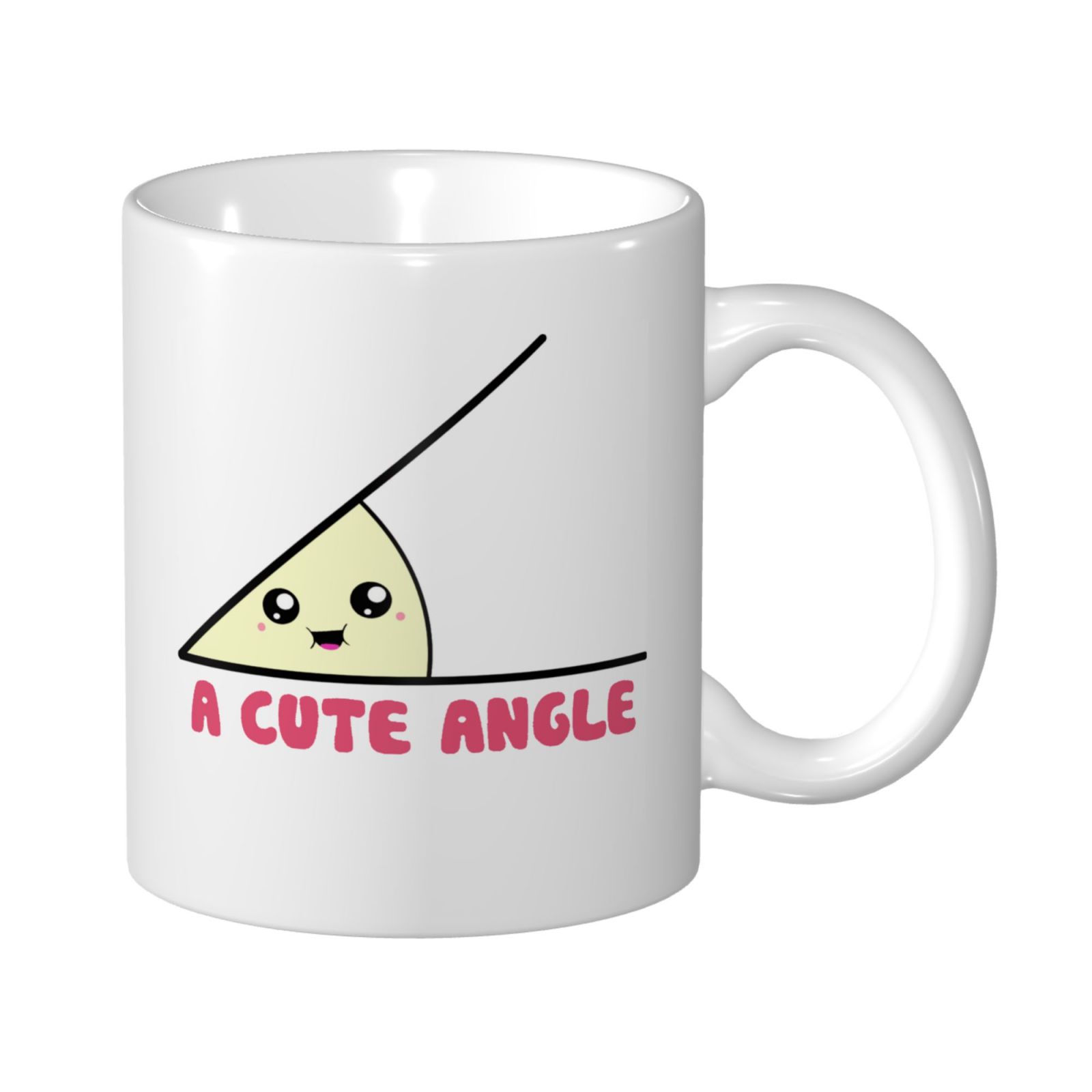 A Cute Angle Coffee Mug 11OZ Funny Ceramic Drinking Water Cup Kitchen ...