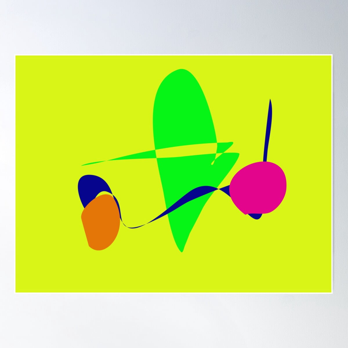 A Cute Boy Poster Wall Art, Modern Wall Decor For Living Room Bedroom ...