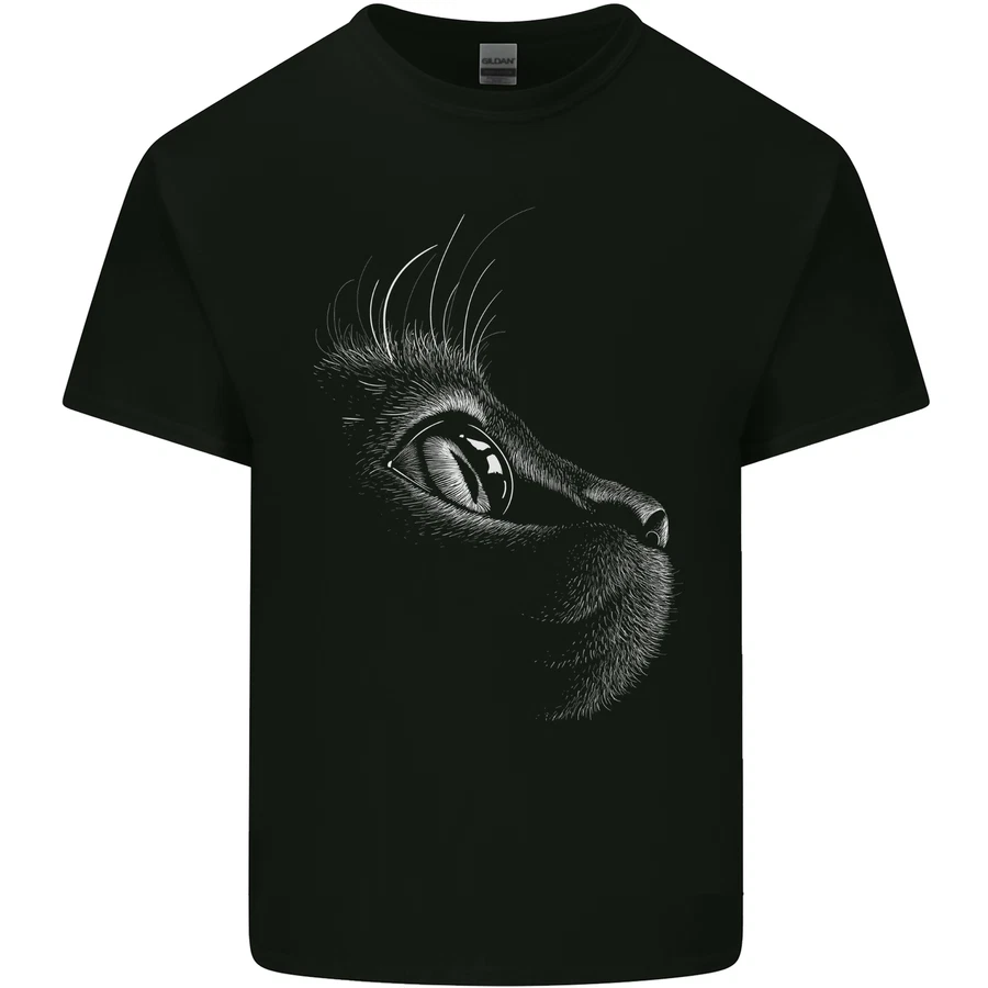 A Cute Cat Face Pet Lover Feline Portrait Graphic Cotton Tee Shirt,for ...