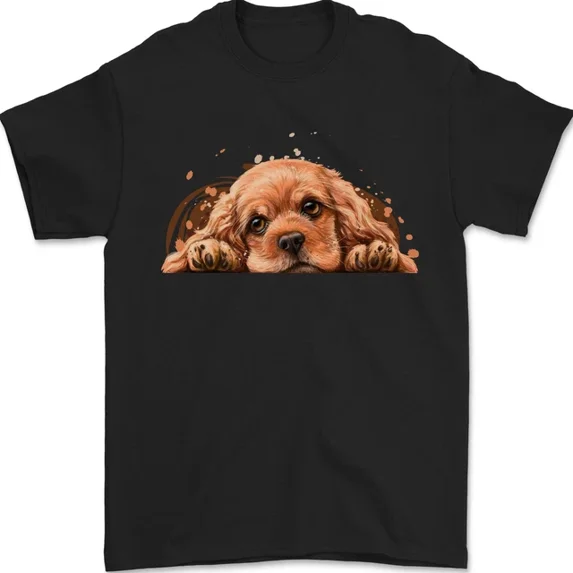 A Cute Cocker Spaniel Dog Mens S-5XL T-Shirt - Walmart.com