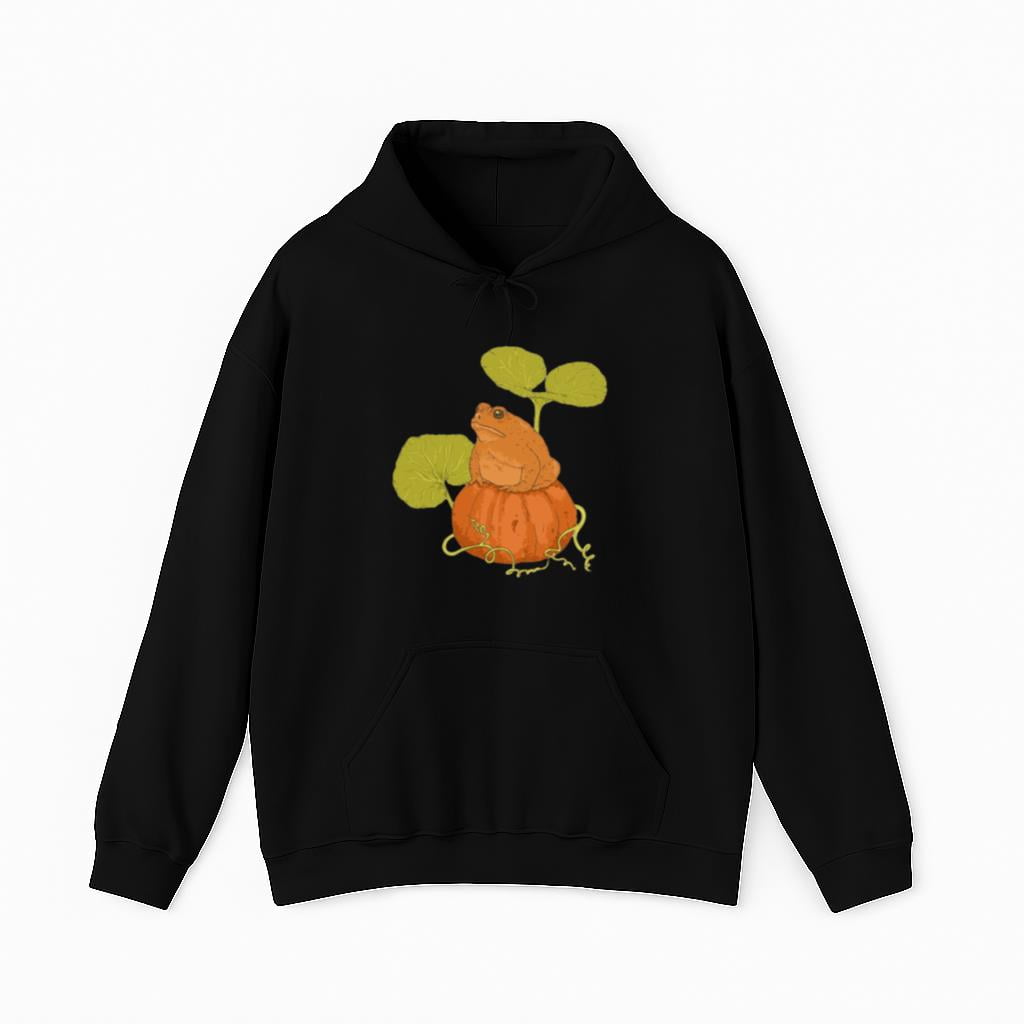 A Cute Frog Pumpkin Fun Autumn For A Pumpkin Patch Toad Themed Graphic ...