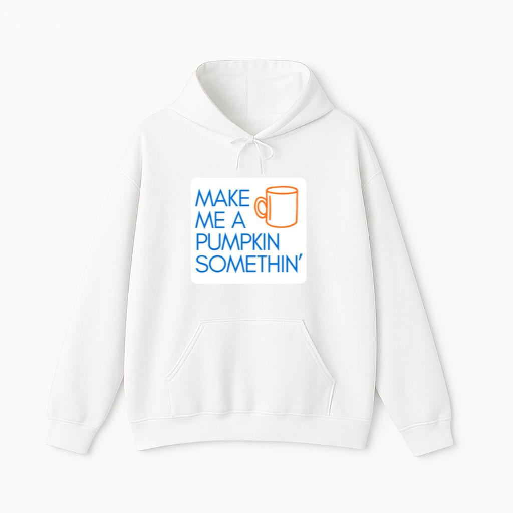 A Cute Fun Fall Wordplay Graphic For A Pumpkin Somethin Themed Pullover ...