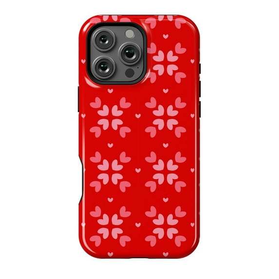 A Cute Hearts Red Pattern Themed Romantic And Sweet Tough Case for ...
