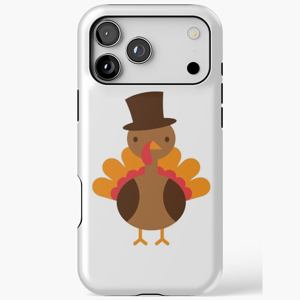 A Cute Turkey with a Funny Face for Thanksgiving Case for iPhone 11 to ...