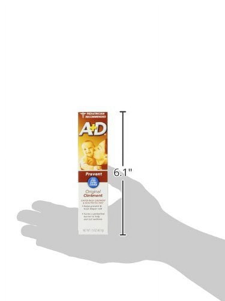 A & D Diaper Rash Ointment & Skin Protectant, Original -1.5 ounces - 2 ...