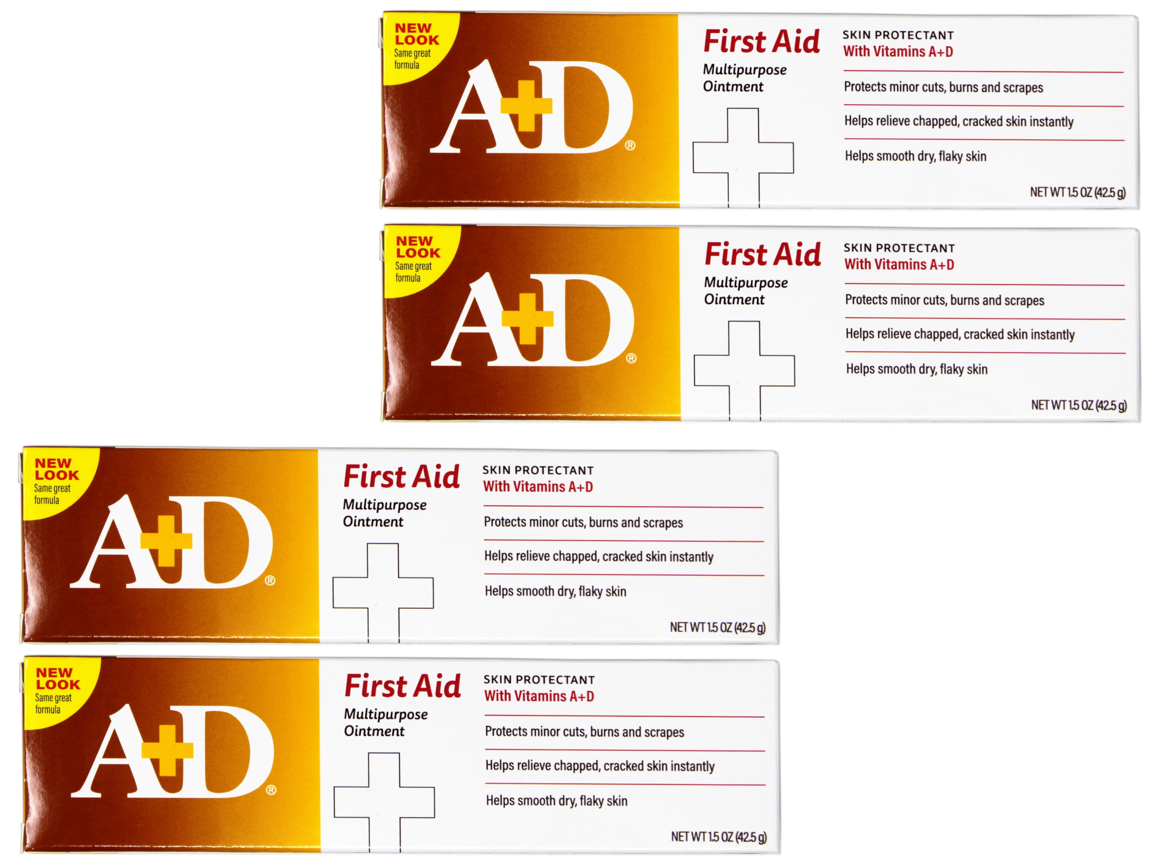A+D First Aid Healing Ointment, Moisturizing Skin Protectant for Minor ...