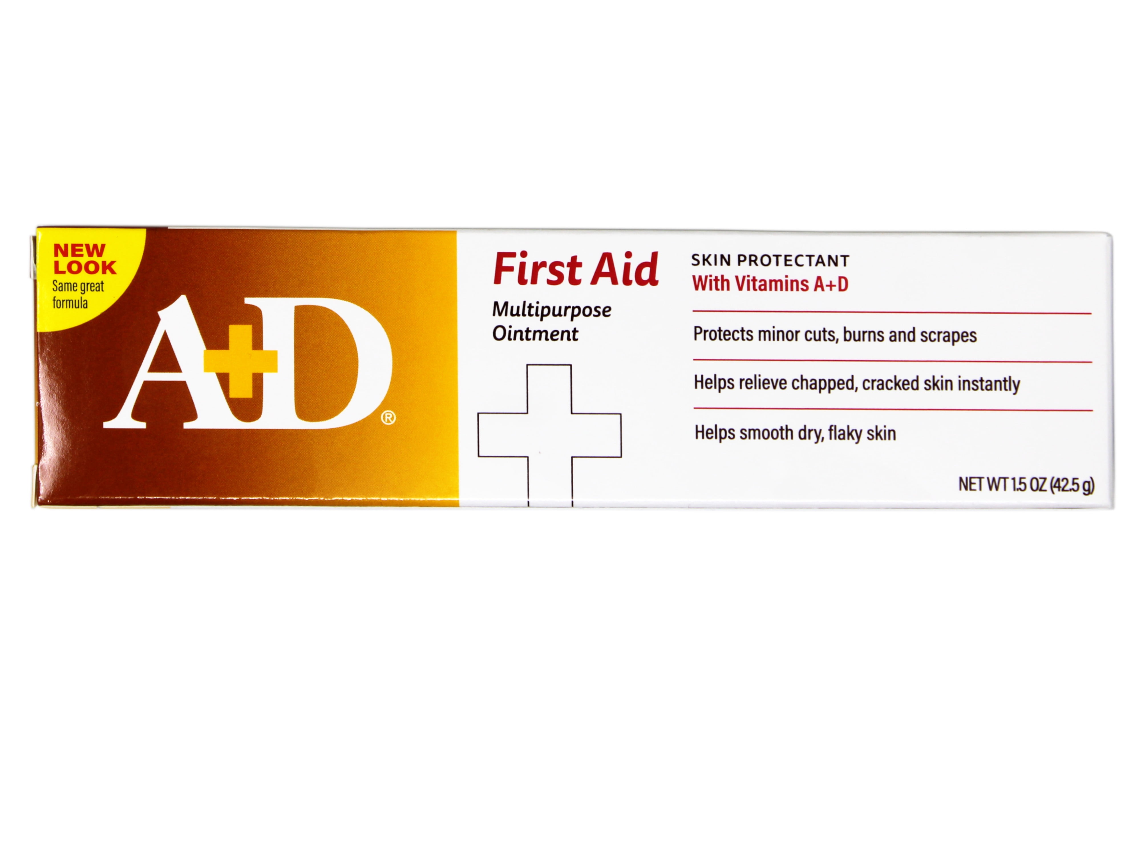A+D First Aid Healing Ointment, Skin Protectant for Cuts, Burns, Dry ...