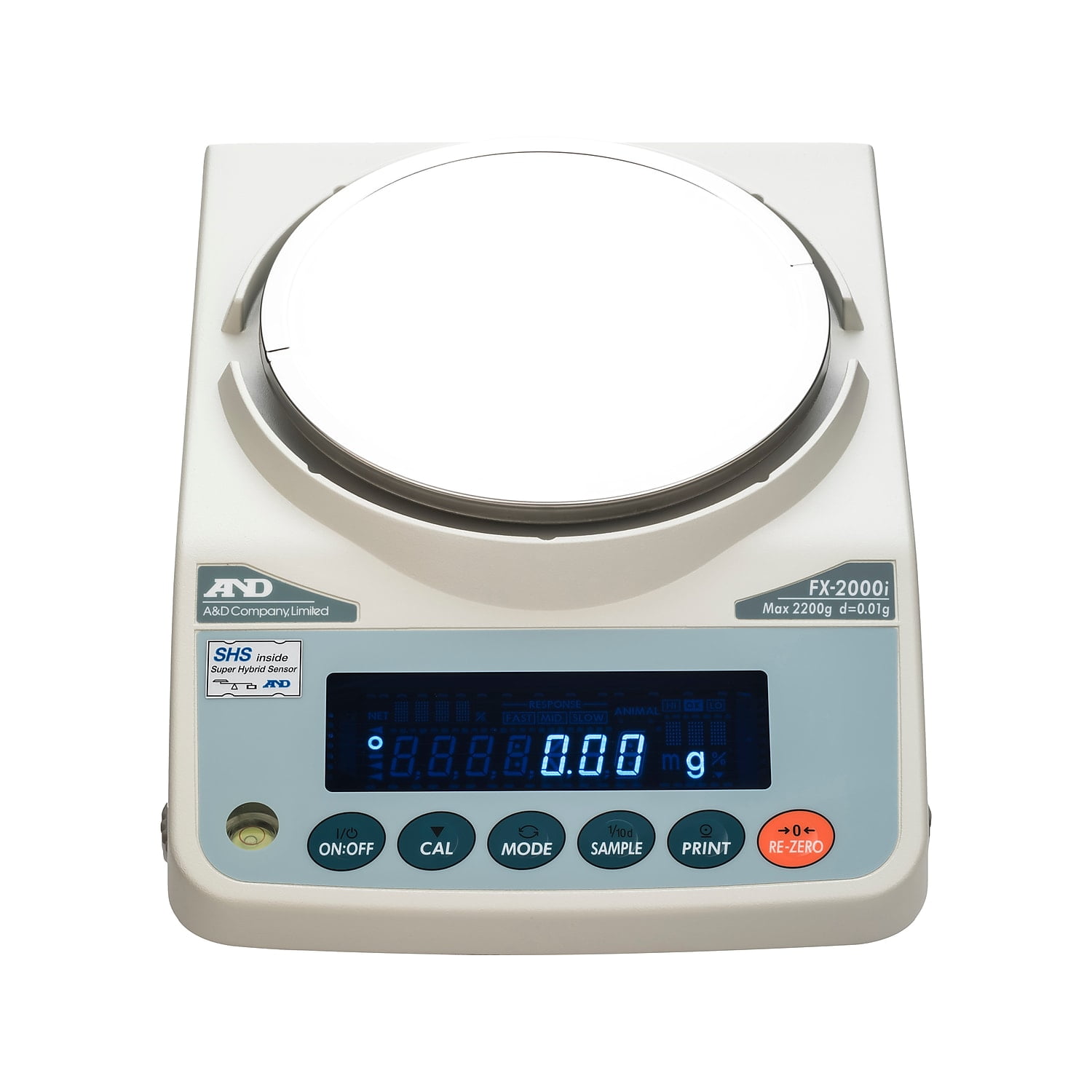 A&D Medical FX-i Series FX-1200i Precision Scale White 2.69 Lbs ...