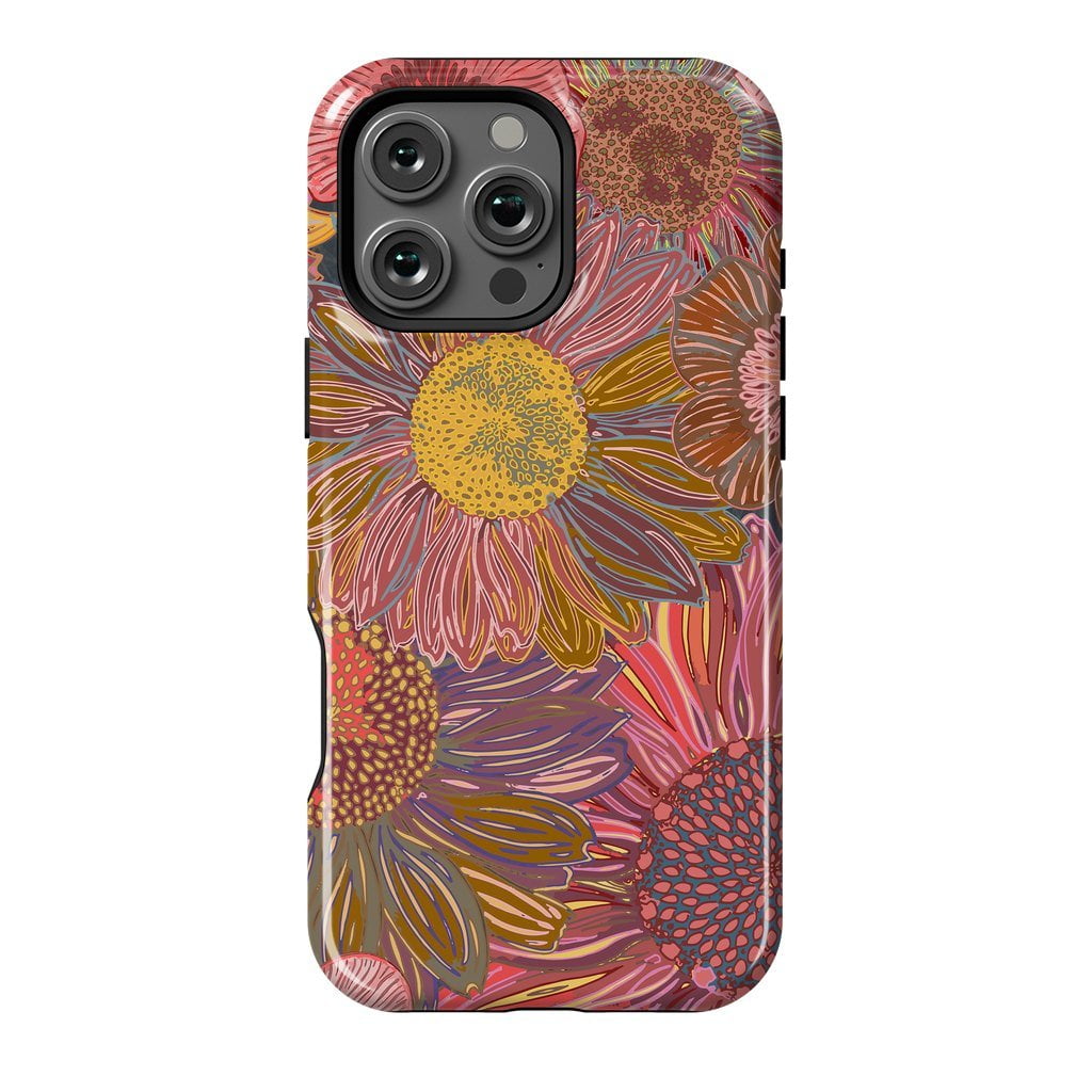 A Daisy Day Tough Cases Simple Floral for Your iPhone 11-17 Series ...
