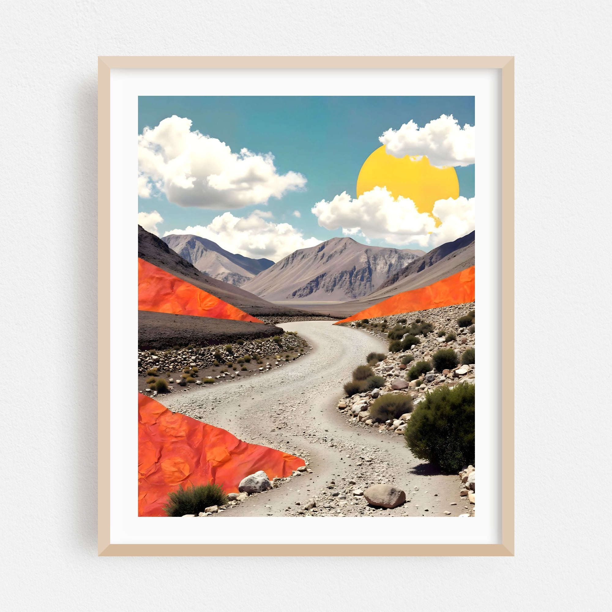 A Day To Remember - Illustration Landscape Desert Surrealism Nature ...