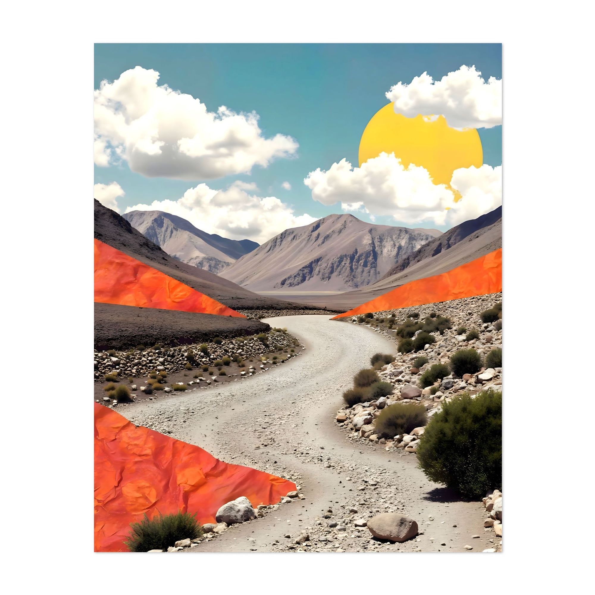 A Day To Remember - Illustration Landscape Desert Surrealism Nature ...