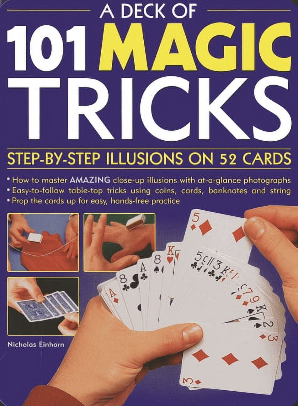 A Deck of 101 Magic Tricks : Step-by-step illusions on 52 cards (Mixed ...