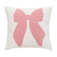 A Decorative Bowknot Design Pillowcase For Sofa And Living Room Accents ...