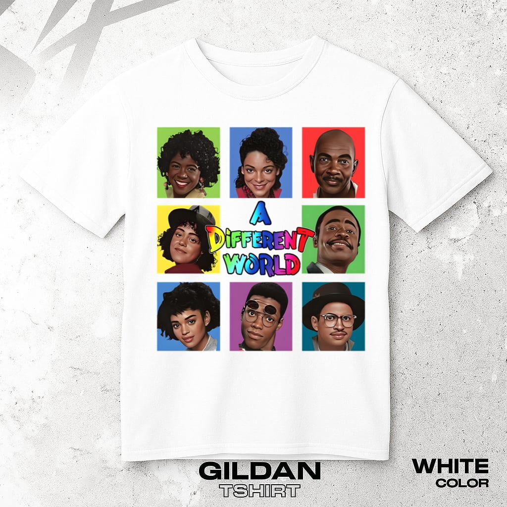 A Different World Classic 90s TV Show Sitcom Fan Art Vibe Unisex T ...