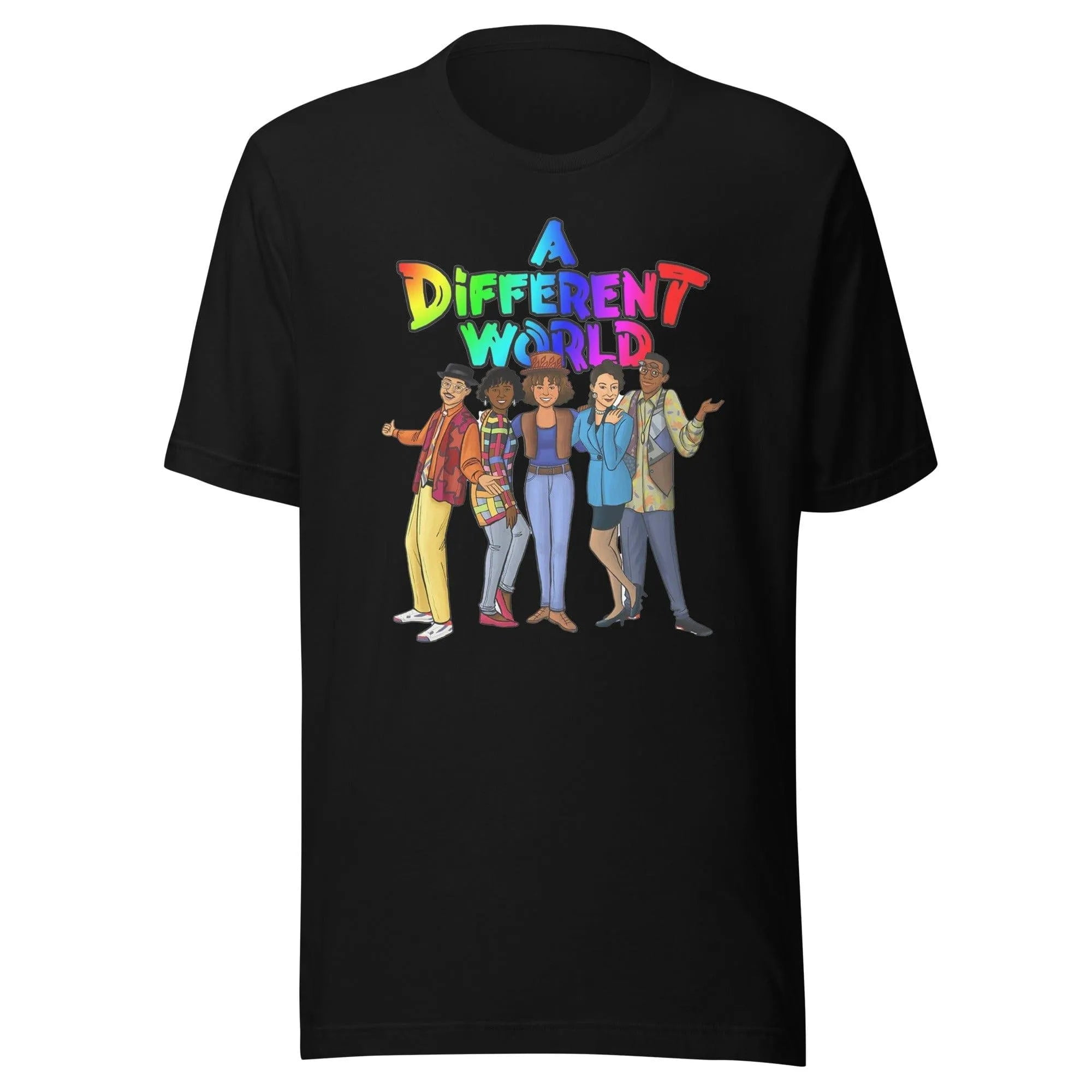 A Different World T-shirt - TV Sitcom Animated Cast - Ultra Soft ...