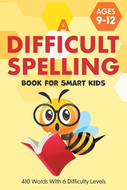 A Difficult Spelling Book For Smart Kids (Paperback)(Large Print ...