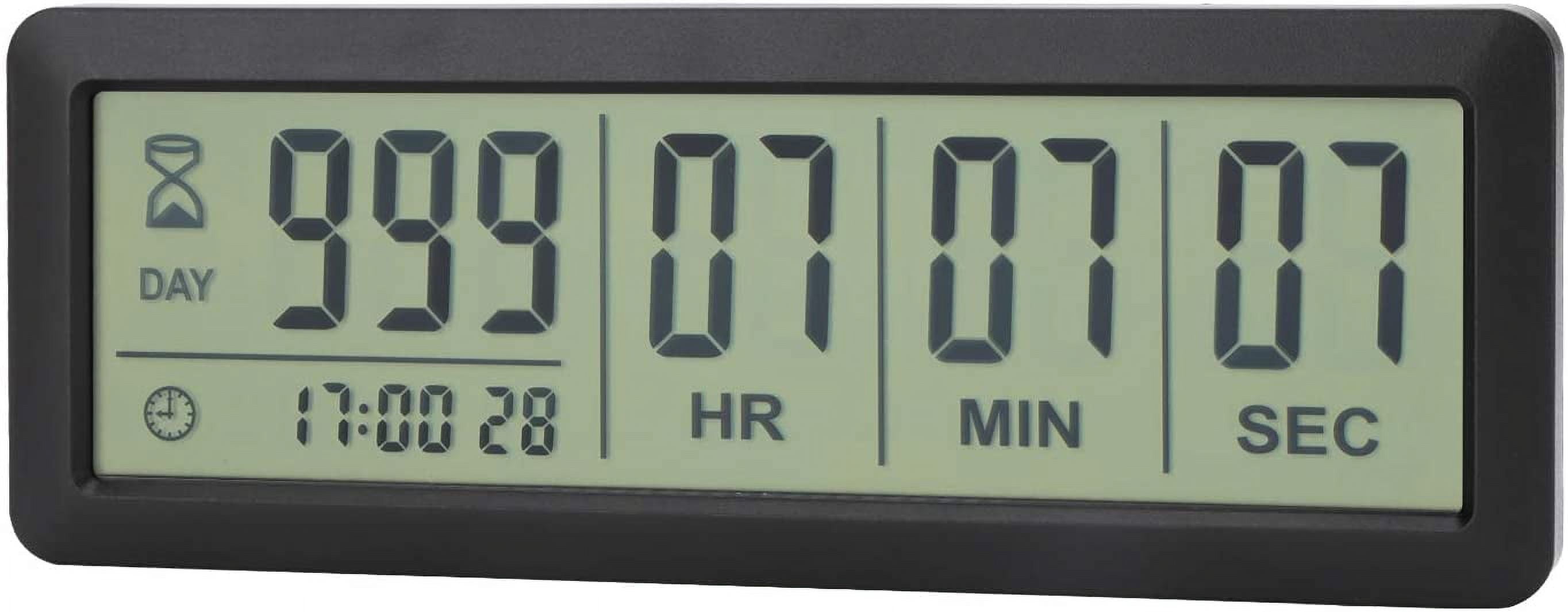 A Digital Countdown Days Timer - AY4053-Black Upgraded Big 999 Days ...