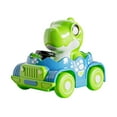 A Dinosaur And Car Combined Inertia Powered Toy Vehicle With Forward ...