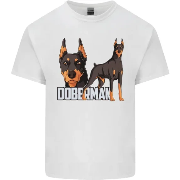 A Doberman Illustration Dog T-Shirt - Walmart.com