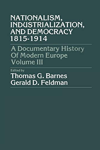 Pre-Owned Nationalism, Industrialization, and Democracy 1815-1914 ...
