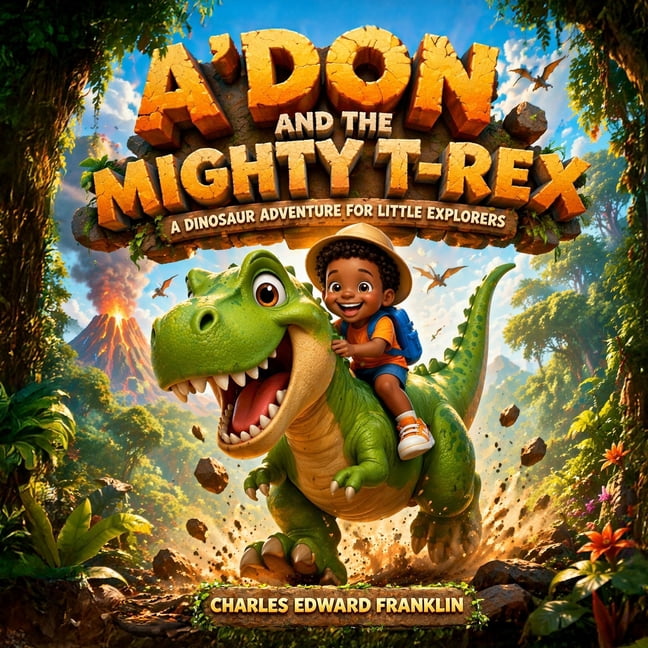 A'Don And the Mighty T-Rex, A Dinosaur Adventure for Little Explorers ...
