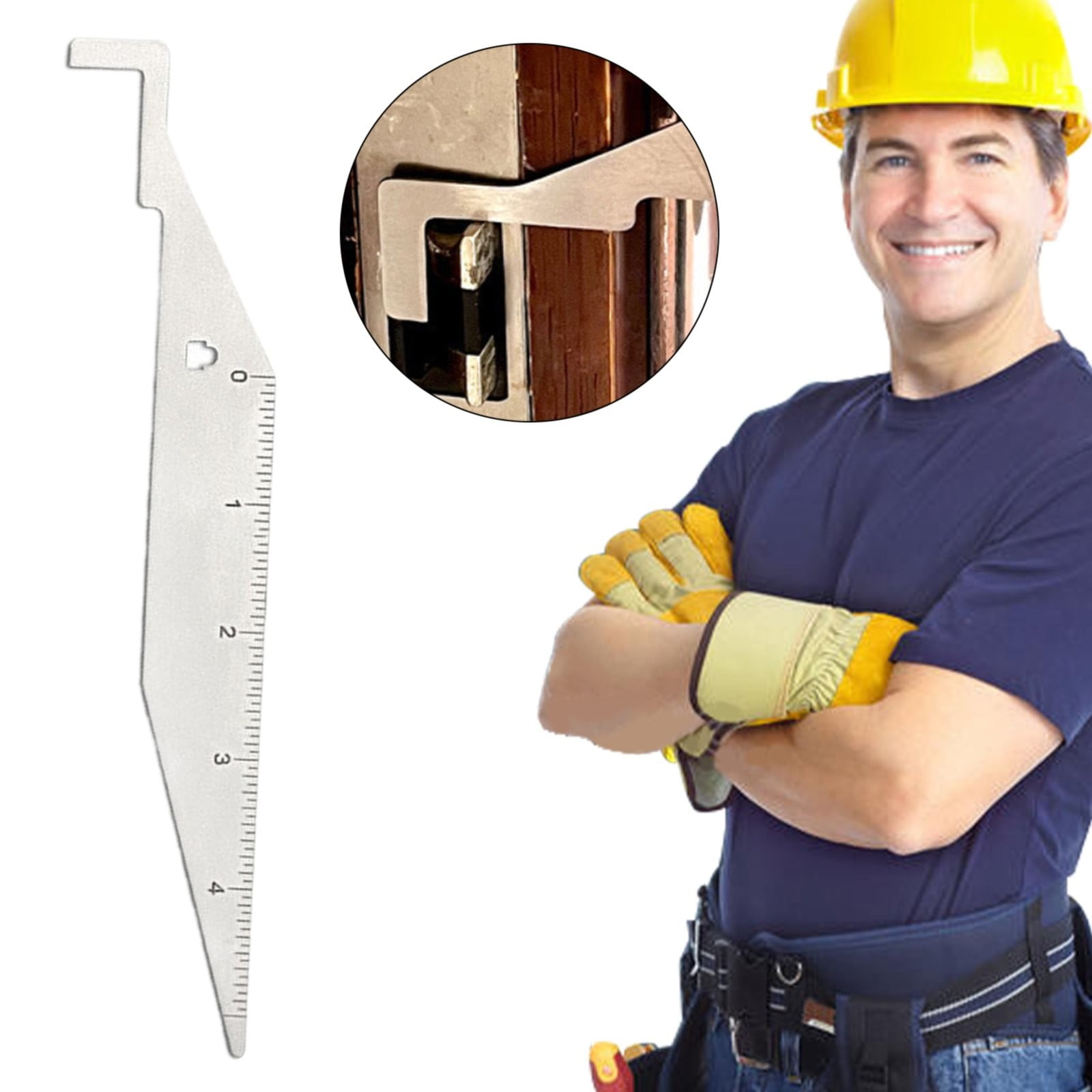 A Door Clamp Clearance! Tools Multi Purpose Pry Tool Firefighting Tools Hand Tools Spring ...